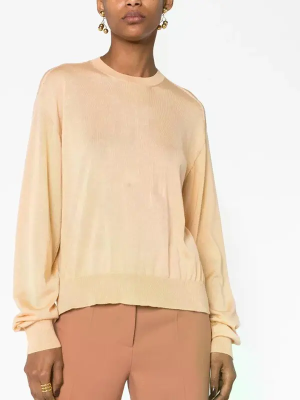 JIL SANDER Crew-neck Long-sleeve Sweater