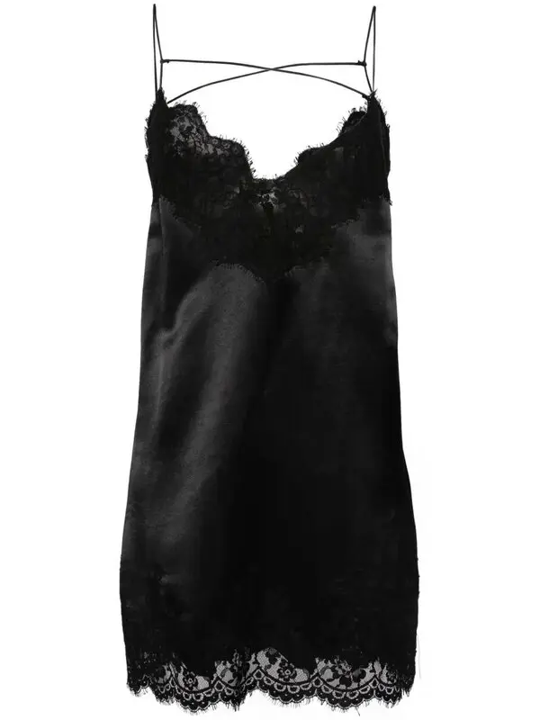 Shiatzy Chen Sequined Dress - Black