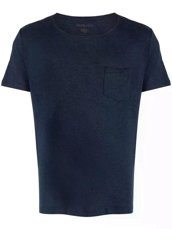 PRIVATE STOCK LABS The Hector Crew-neck T-shirt - Blue
