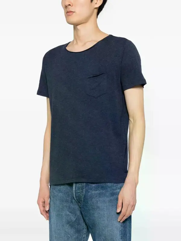 PRIVATE STOCK LABS The Hector Crew-neck T-shirt - Blue