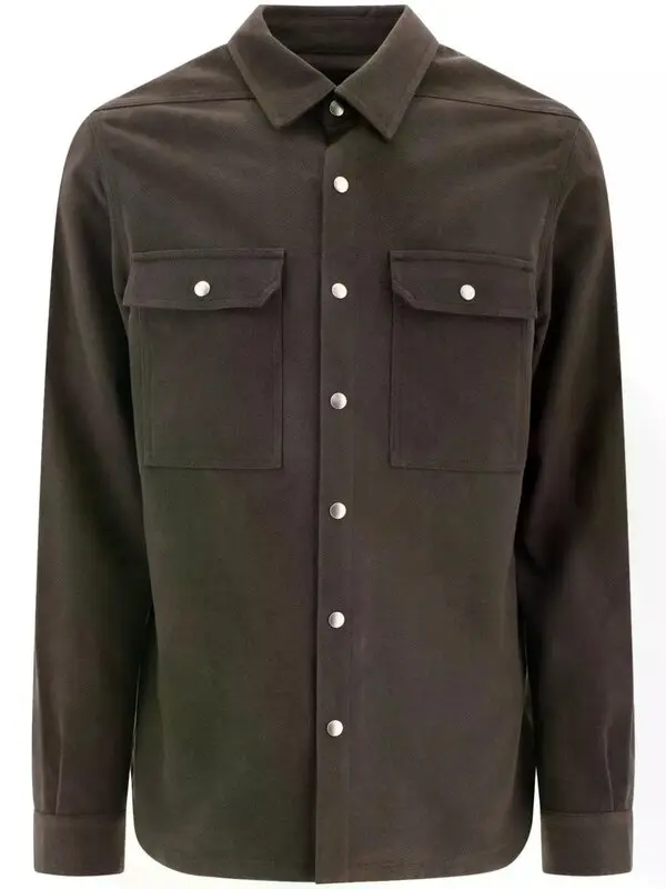 Rick Owens Buttoned Shirt Jacket