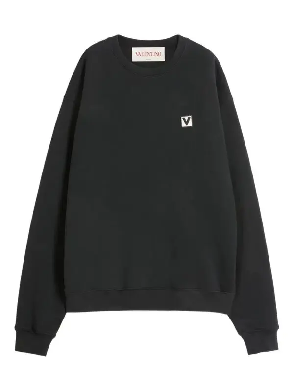 Valentino Garavani Chez Patch Sweatshirt - Black
