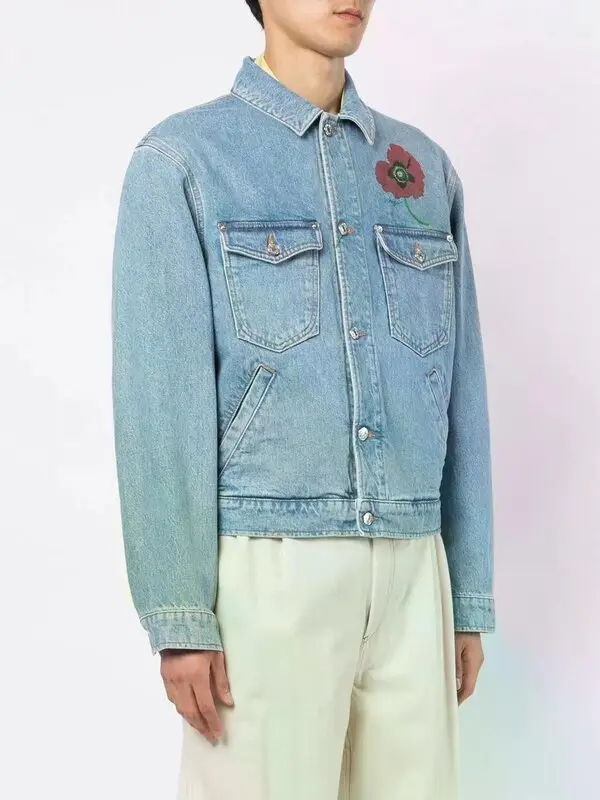 Kenzo Floral-print Trucker Jacket