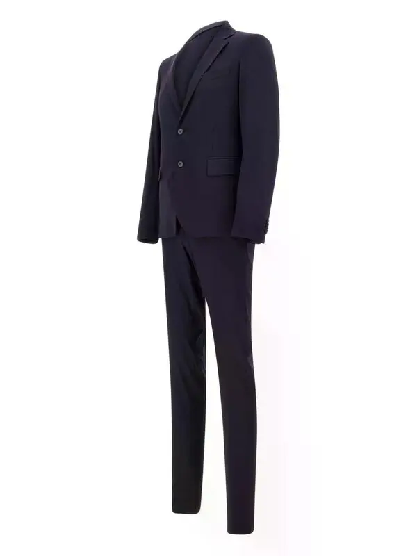 MANUEL RITZ Single-breasted Suit - Blue