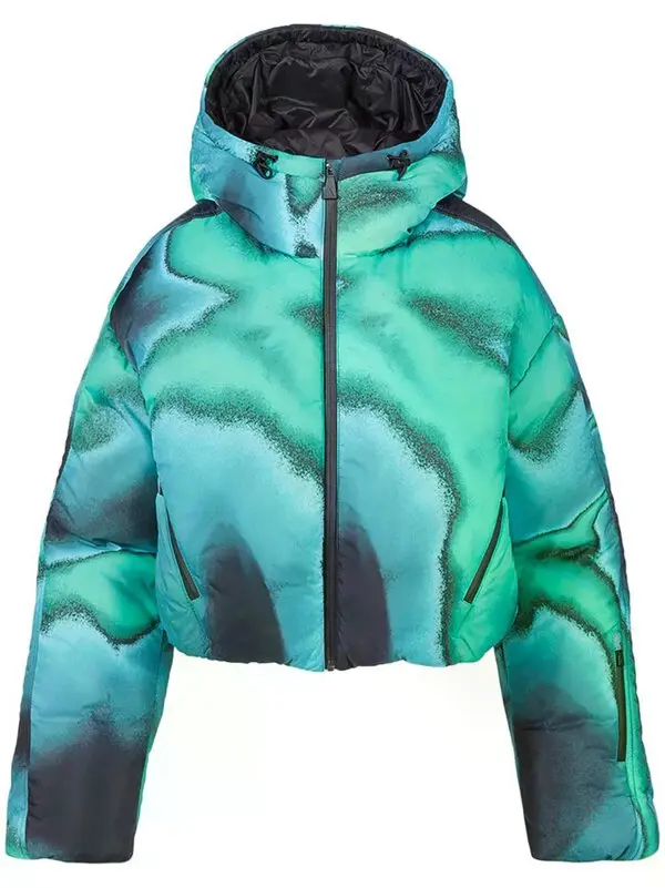 Aztech Mountain Daisy Nuke Hooded Ski Jacket - Blue