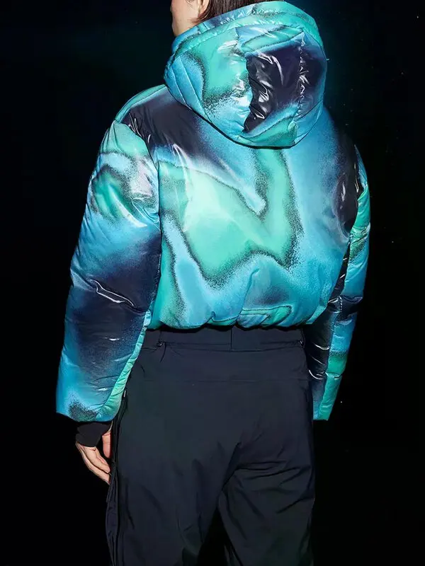 Aztech Mountain Daisy Nuke Hooded Ski Jacket - Blue