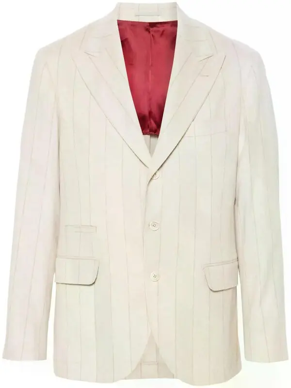 Brunello Cucinelli Striped Blazer