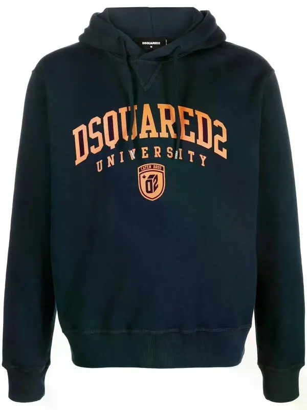 Dsquared2 University-print Drawstring Hoodie