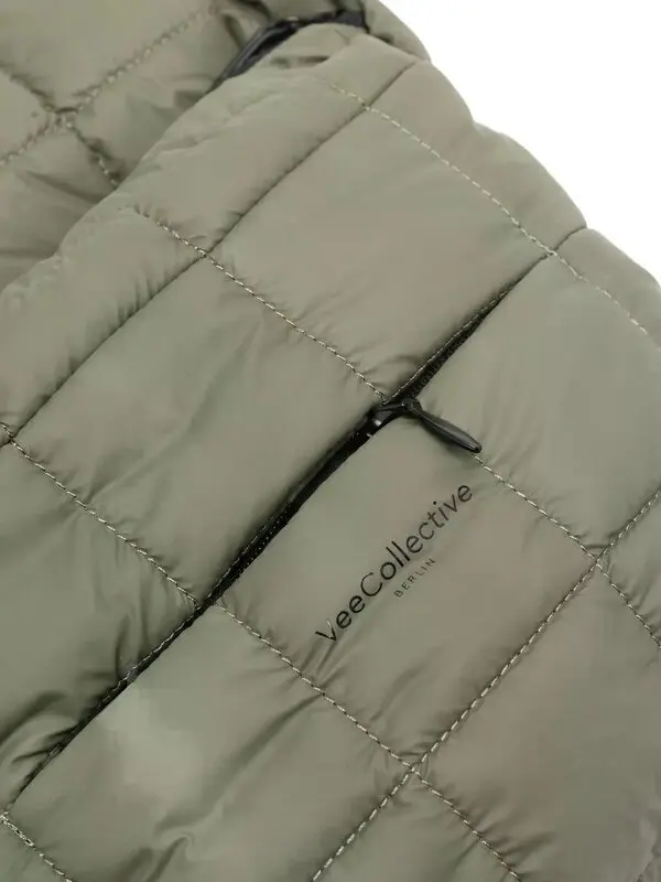 VEECOLLECTIVE Quilted Messenger Bag