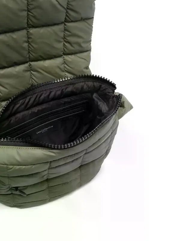 VEECOLLECTIVE Quilted Messenger Bag