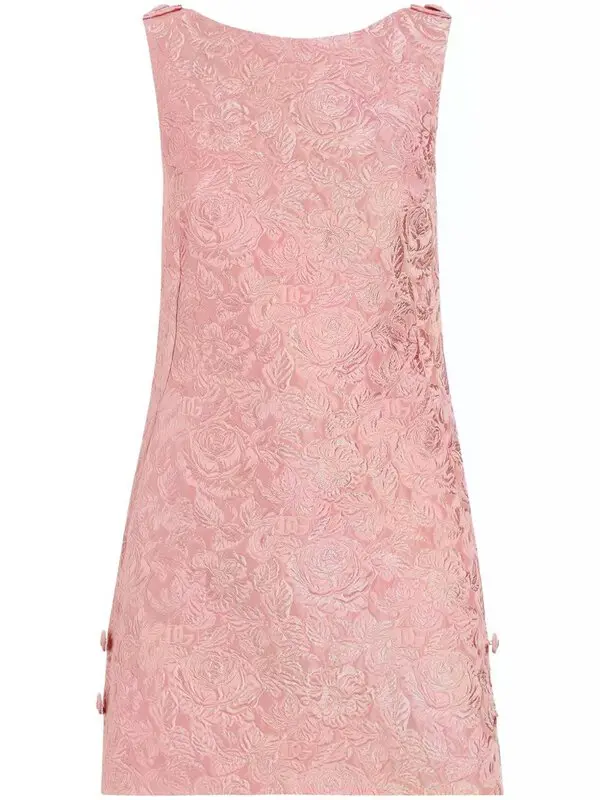 Dolce & Gabbana Dna Brocade Mini Dress