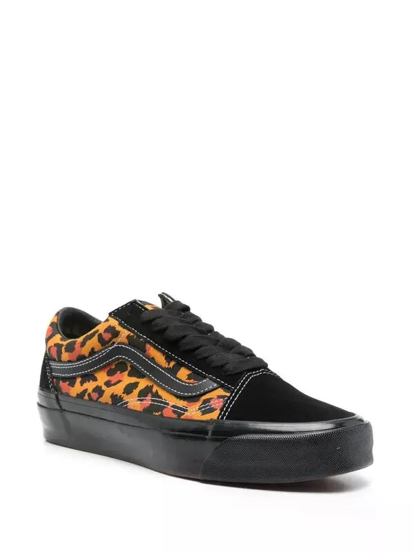 VANS Premium Old Skool Leopard-print Sneakers