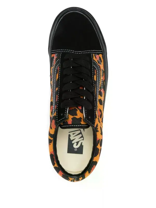 VANS Premium Old Skool Leopard-print Sneakers