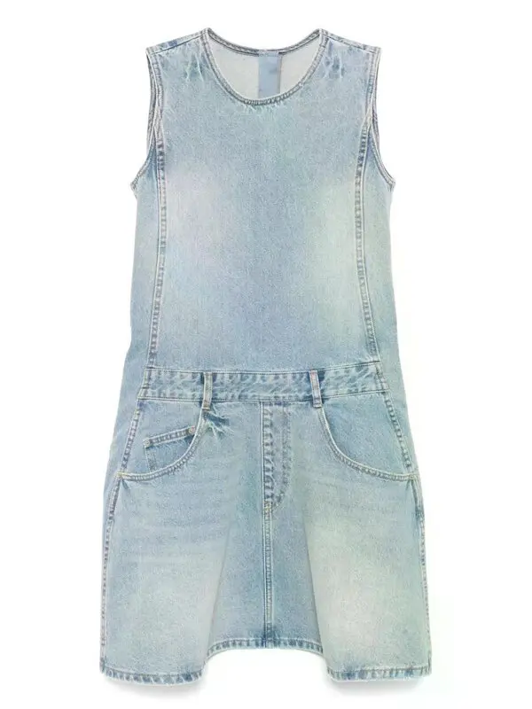 JNBY Denim Sleeveless Dress - Blue