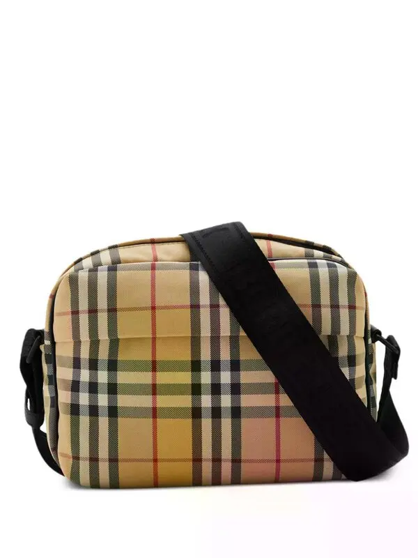 Burberry Vintage Check Messenger Bag - Neutrals