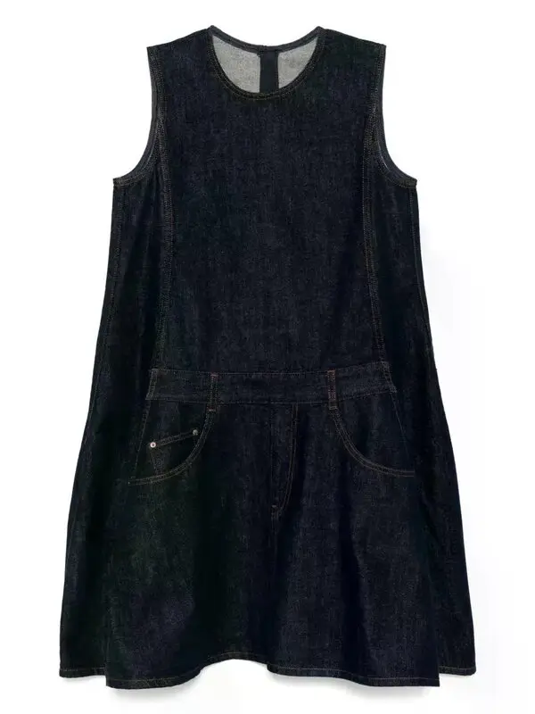JNBY Sleeveless Denim Dress - Blue