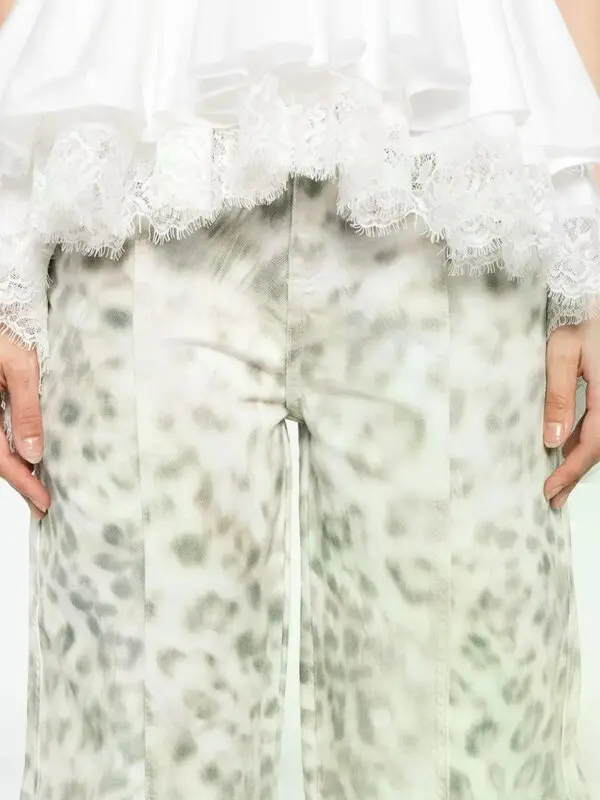 ROTATE BY BIRGER CHRISTENSEN Printed Jeans