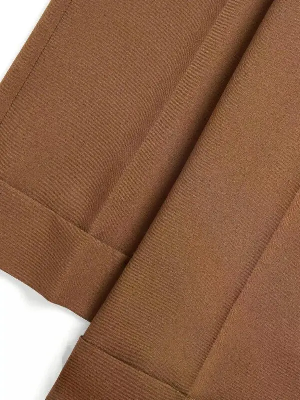 Valentino Garavani Cuffed Gabardine Trousers