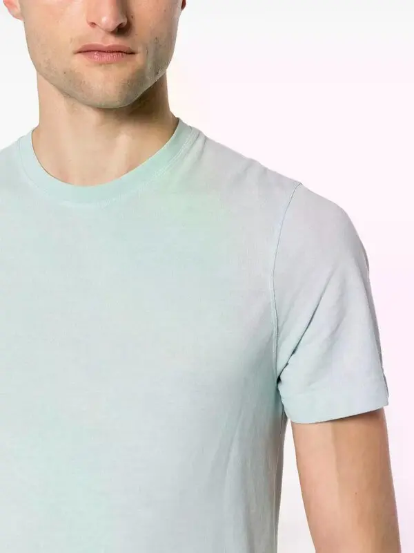 ZANONE Short-sleeved Cotton T-shirt - Blue