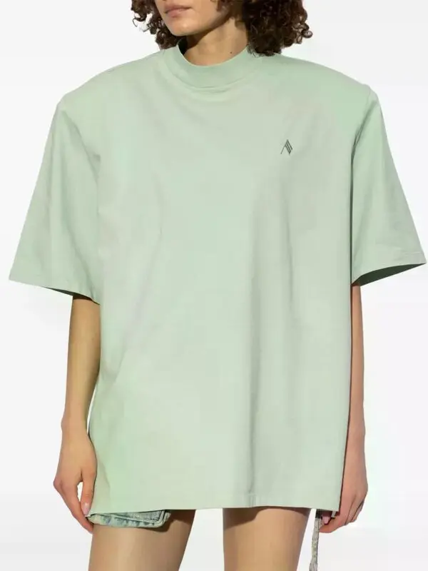 Attico Logo-embroidered T-shirt