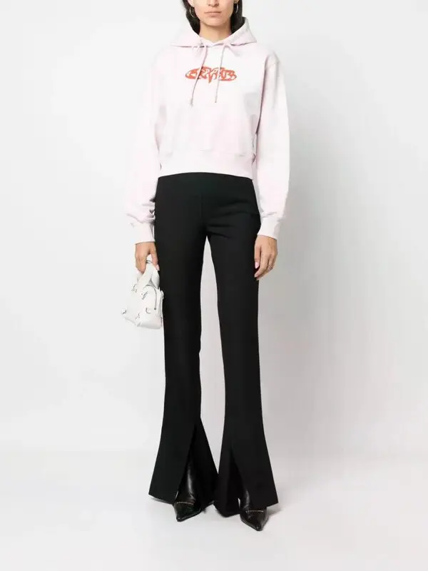 AMBUSH High-waisted Wool Split Trousers