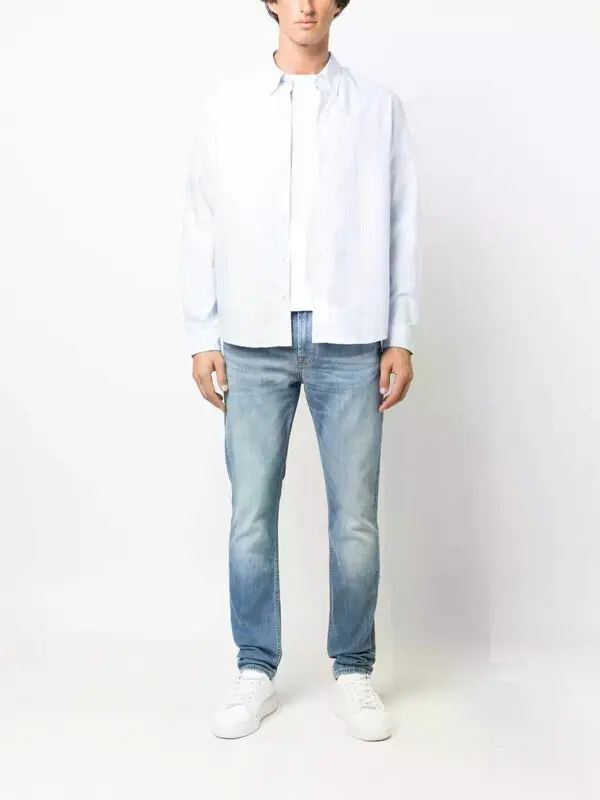 A.p.c. Striped Cotton Shirt