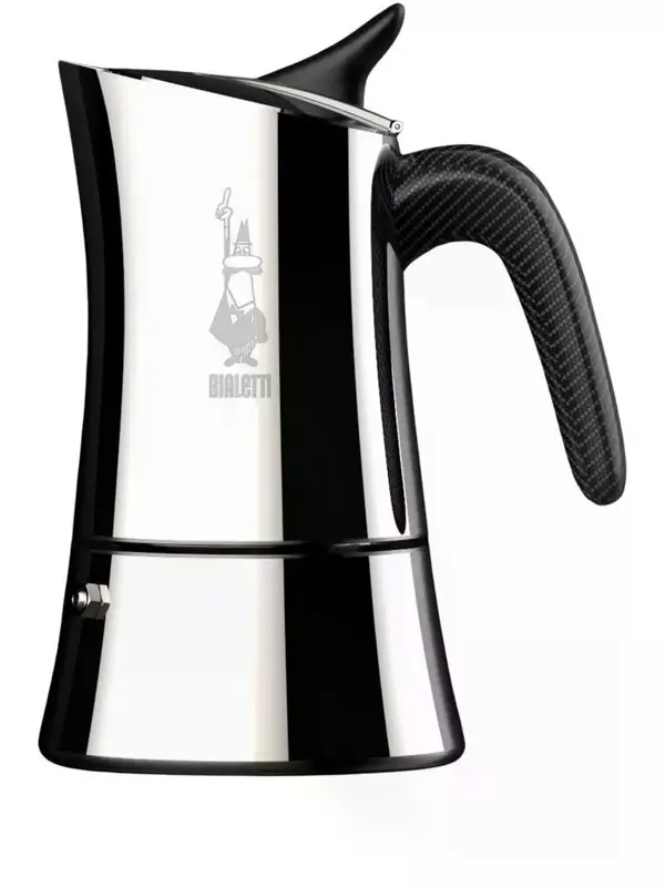 BIALETTI Moon Alfonso-print Coffee Maker - Silver