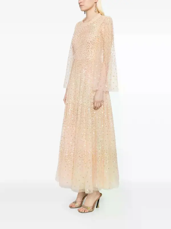 NEEDLE & THREAD Sequin Embellished Dress