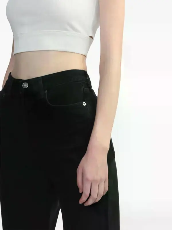 AGOLDE 90's Pinch Waist Straight-leg Jeans - Black