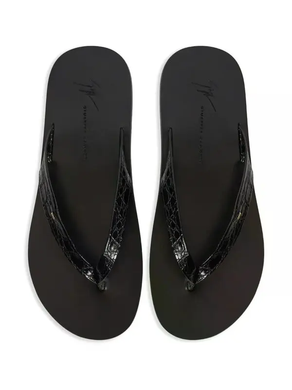 GIUSEPPE ZANOTTI Philemon Leather Sandals