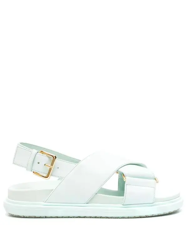 Marni Fussbett Slingback Sandals - Blue