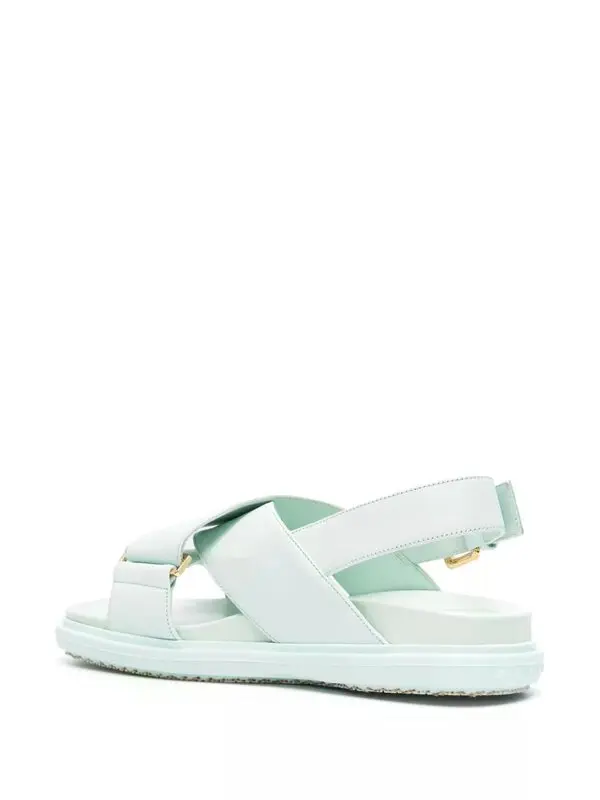 Marni Fussbett Slingback Sandals - Blue