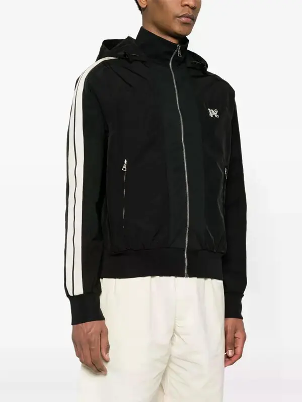 Palm Angels Monogram-embroidered Track Jacket