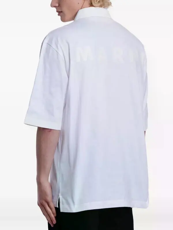Marni Logo-print Polo Shirt