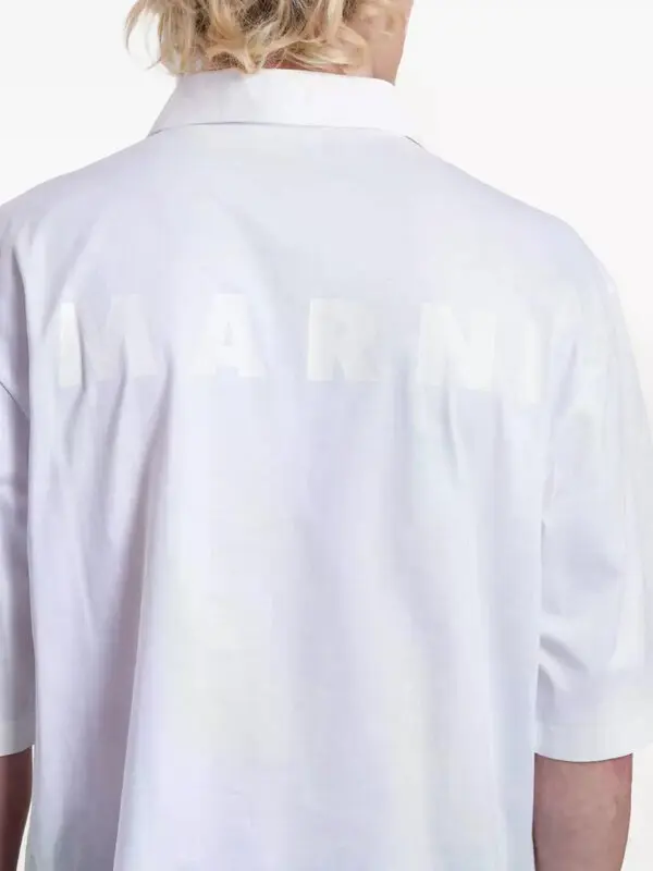 Marni Logo-print Polo Shirt