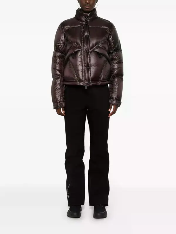 Moncler Julier Padded Jacket - Brown