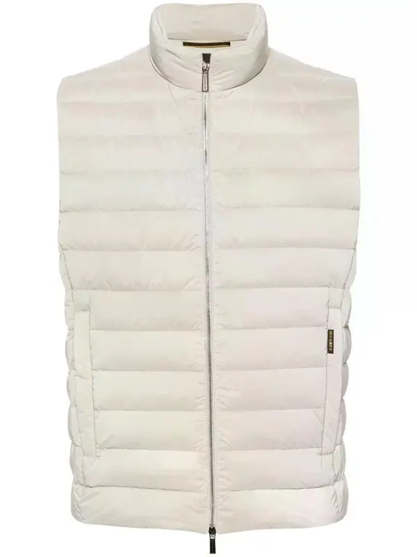 MOORER Calaf-os Padded Gilet - Neutrals