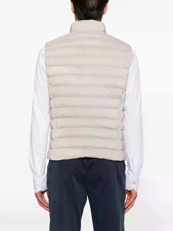 MOORER Calaf-os Padded Gilet - Neutrals