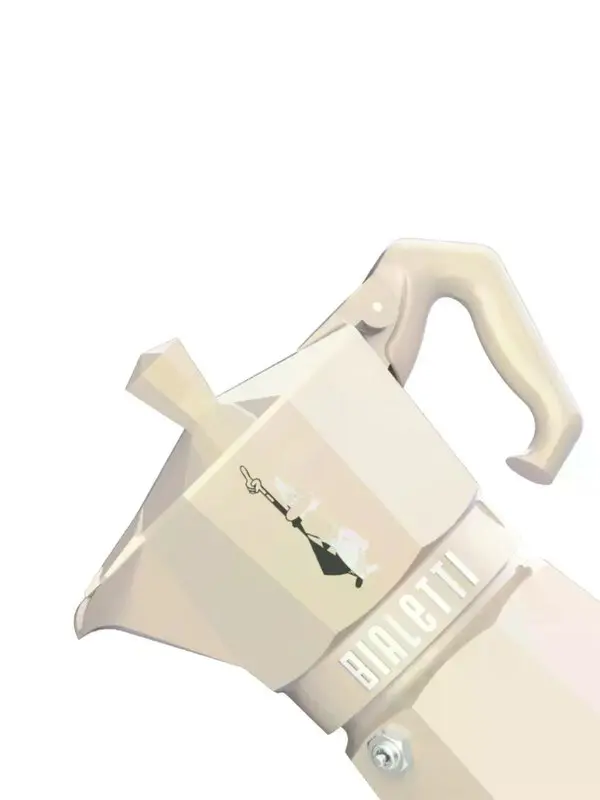 BIALETTI Moka Express Lasered-alfonso Coffee Maker - Neutrals