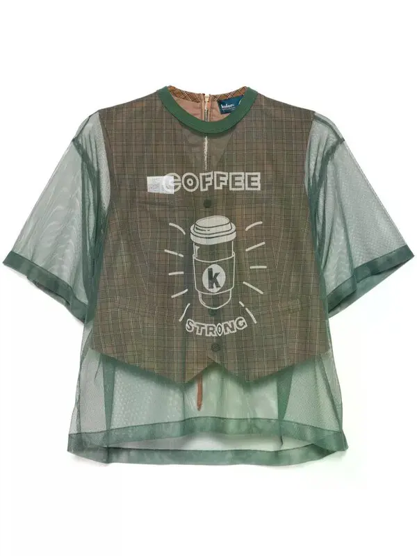 Kolor Graphic-print Top