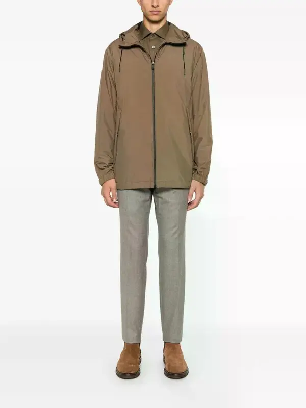 Zegna Cotton Shirt - Brown