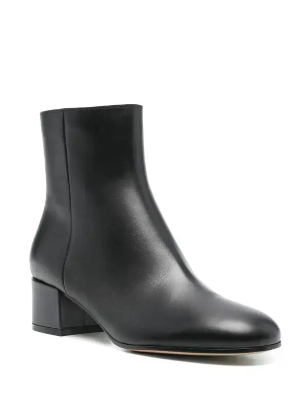 GIANVITO ROSSI 45mm Leather Ankle Boots