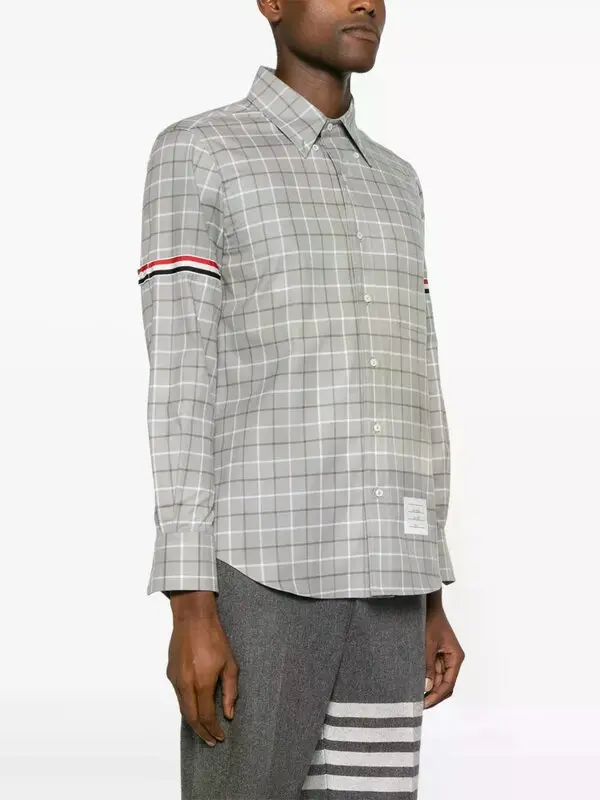Thom Browne Tattersall-checked Cotton Shirt