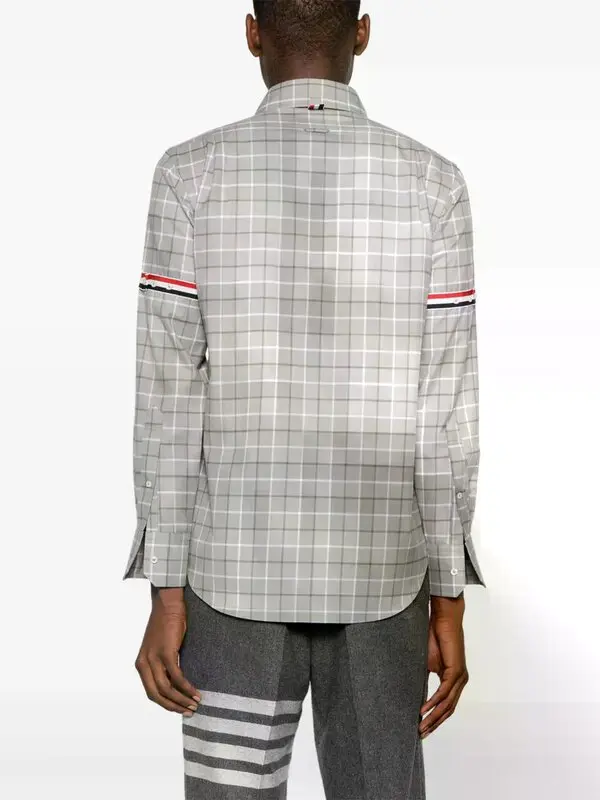 Thom Browne Tattersall-checked Cotton Shirt