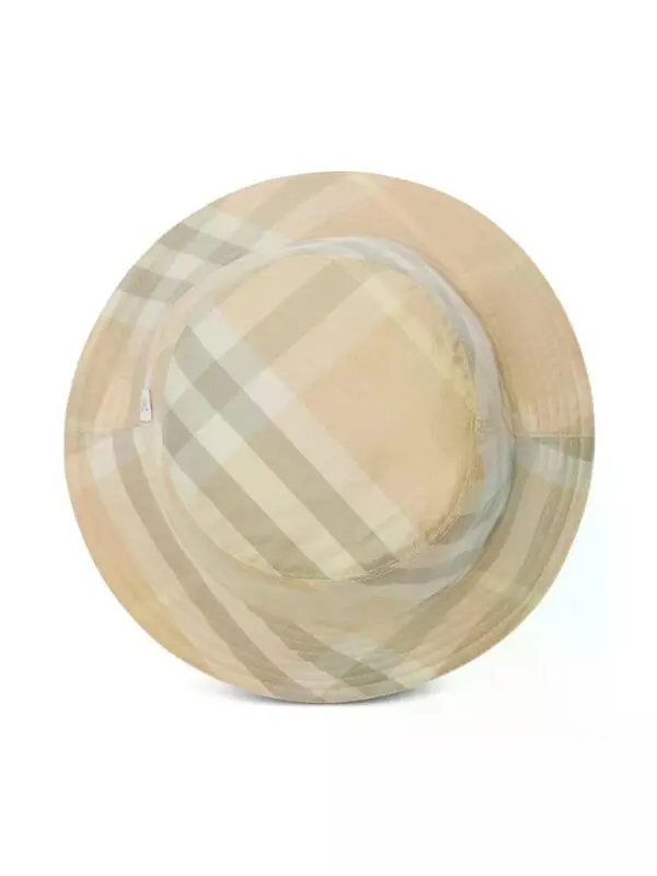 Burberry Check-pattern Reversible Bucket Hat