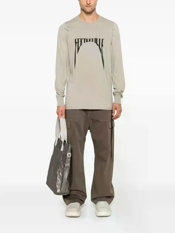 Rick Owens Organic Cotton Cargo Pants