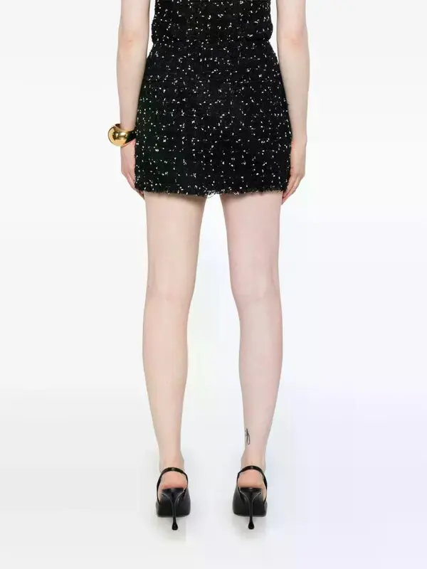 Balmain Tweed Mini Skirt