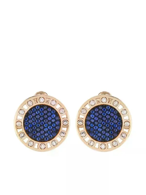 OFFICINA BERNARDI 18kt Yellow Senzatempo Sapphire Earrings - Gold