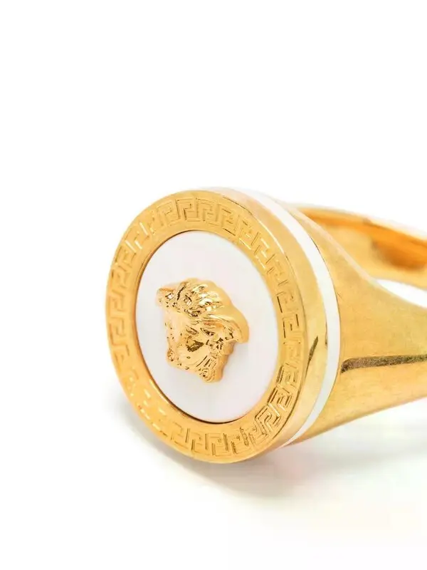 Versace Medusa Enamel Ring