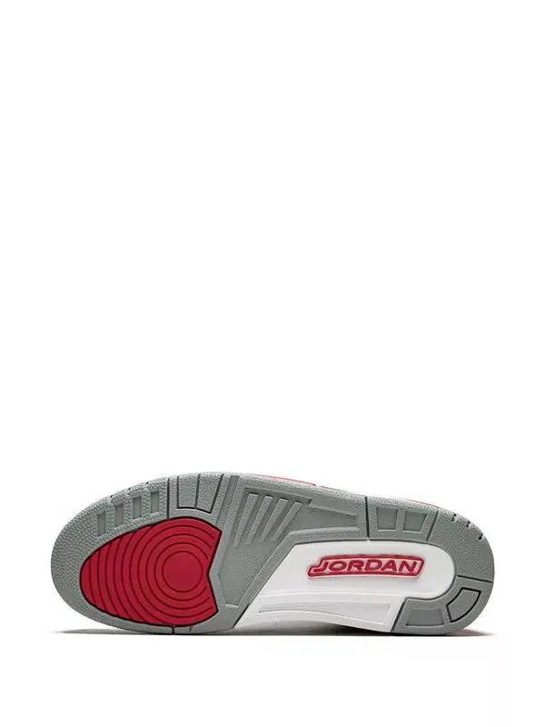 JORDAN Air 3 Retro Fire Red Sneakers
